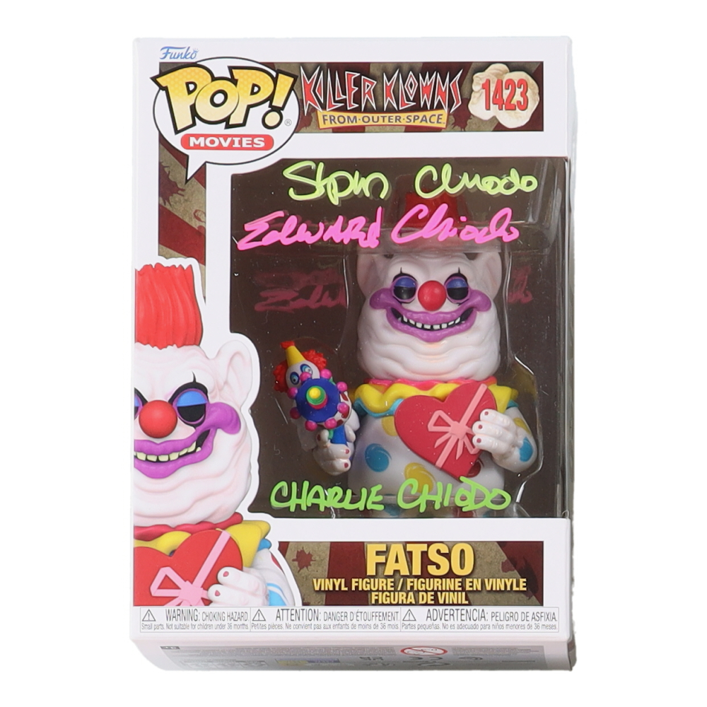 Stephen Chiodo, Charlie Chiodo & Edward Chiodo Signed "Killer Klowns ...