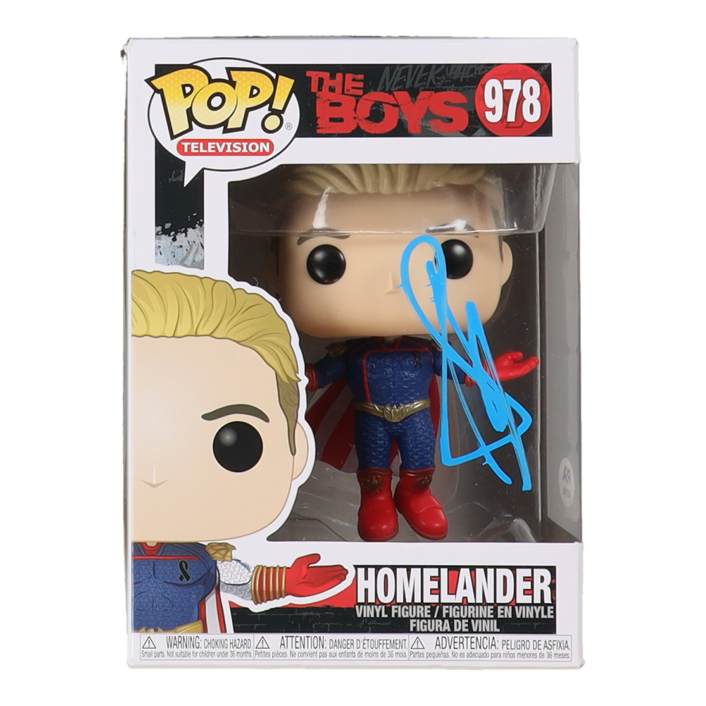 Antony Starr Signed "The Boys" #978 Homelander Funko Pop! Vinyl Figure ...