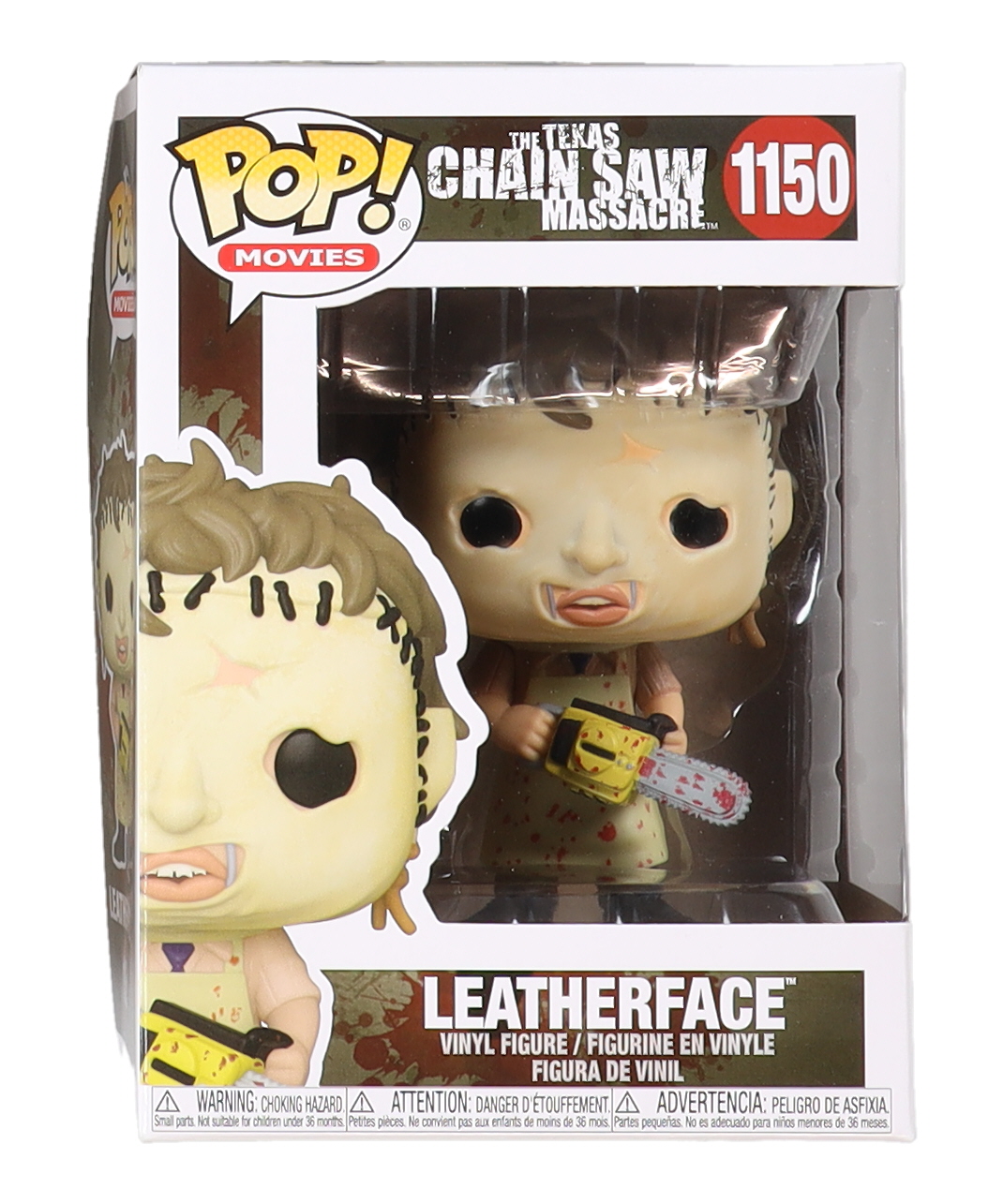 "The Texas Chainsaw Massacre" #1150 Leatherface Funko Pop! Vinyl Figure ...