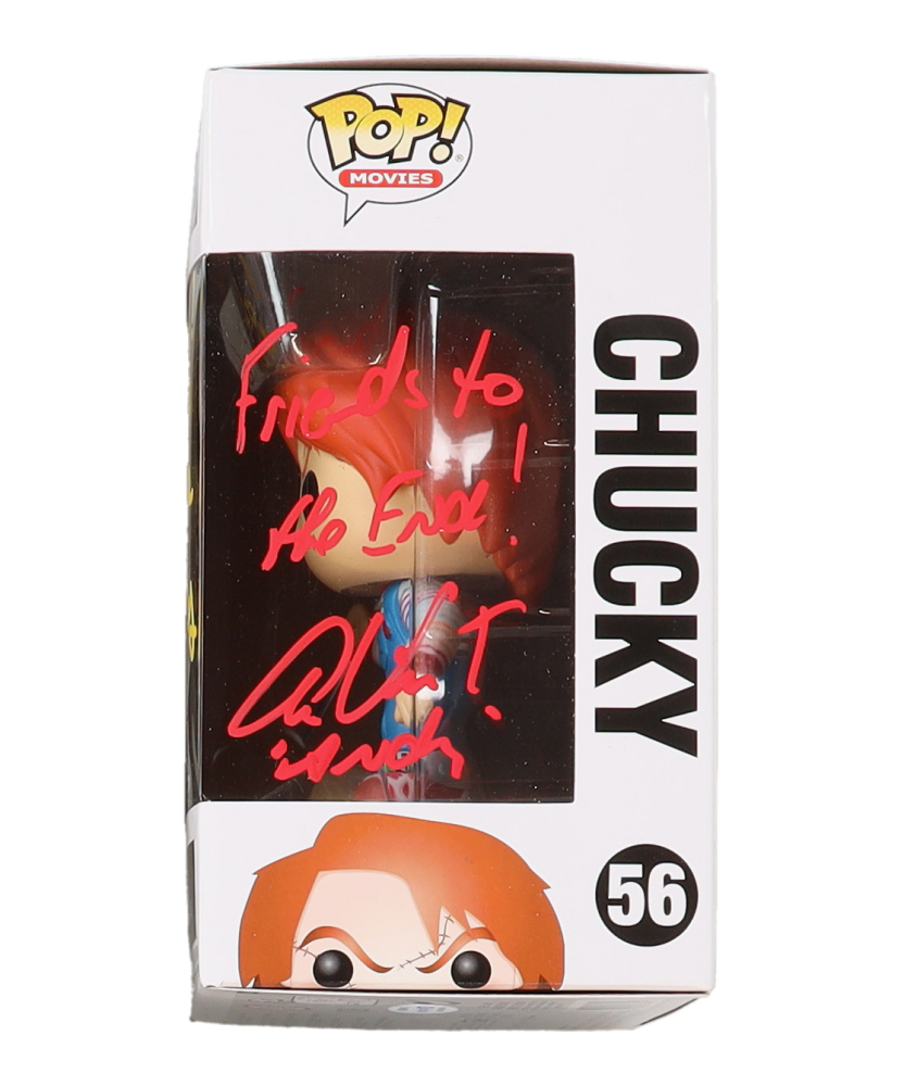 Ed Gale & Alex Vincent Signed "Childs Play 2" #56 Chucky Funko Pop ...