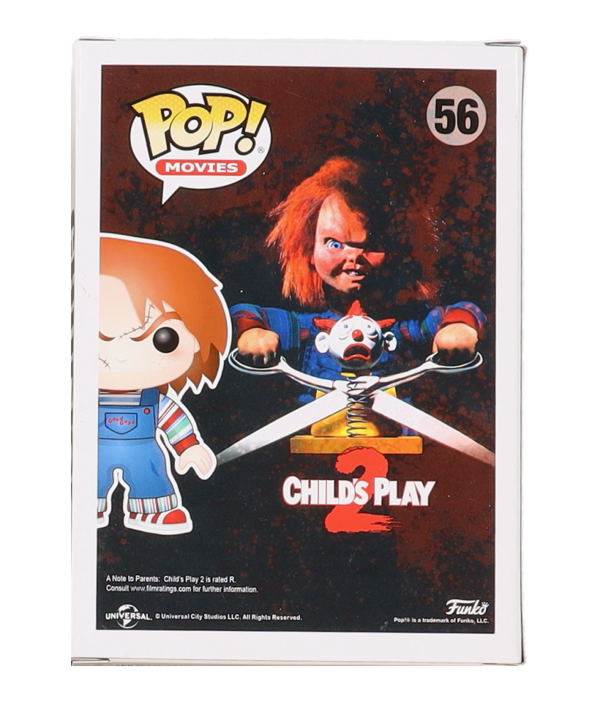 Ed Gale & Alex Vincent Signed "Childs Play 2" #56 Chucky Funko Pop ...