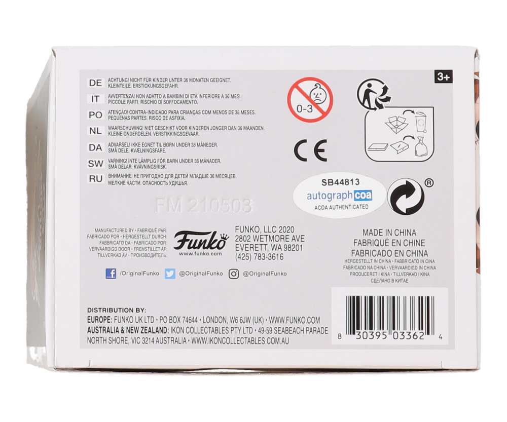 Ed Gale & Alex Vincent Signed "Childs Play 2" #56 Chucky Funko Pop ...