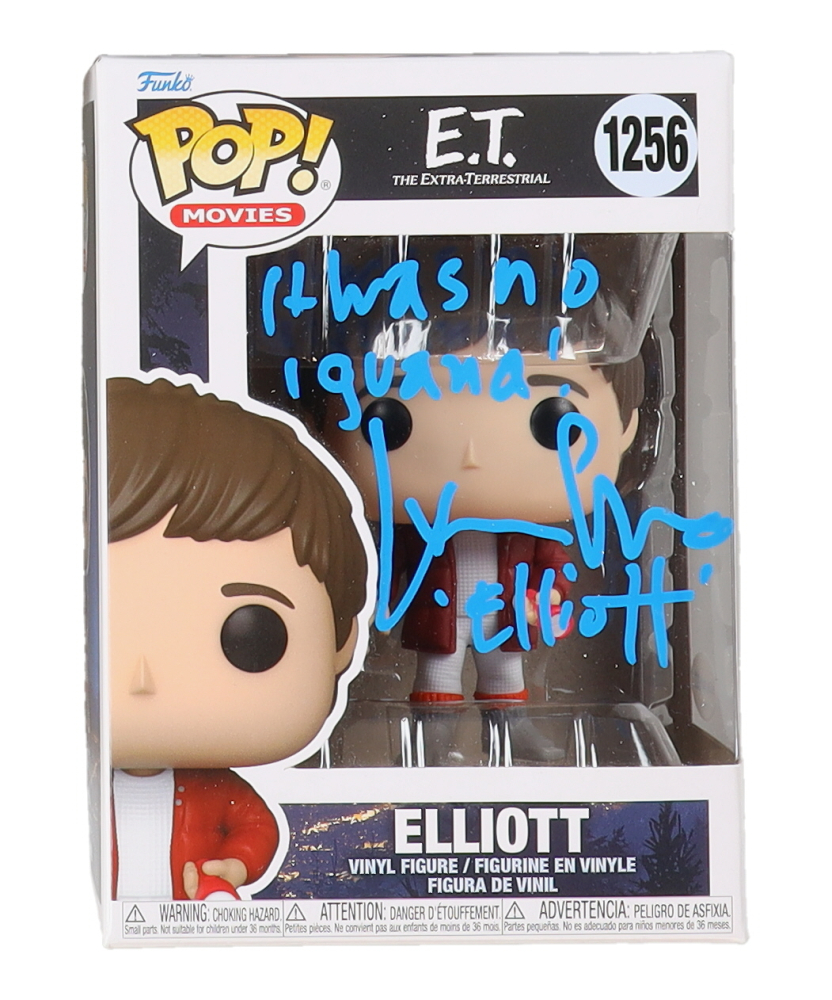 Henry Thomas Signed "E.T." #1256 Elliot Funko Pop! Vinyl Figure ...