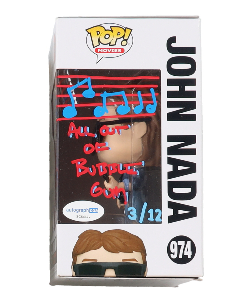 Alan Howarth Signed LE "They Live" #974 John Nada Funko Pop! Vinyl ...