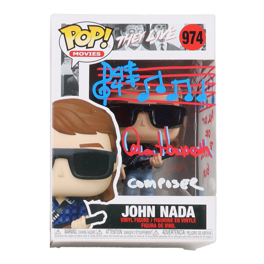 Alan Howarth Signed LE "They Live" #974 John Nada Funko Pop! Vinyl ...
