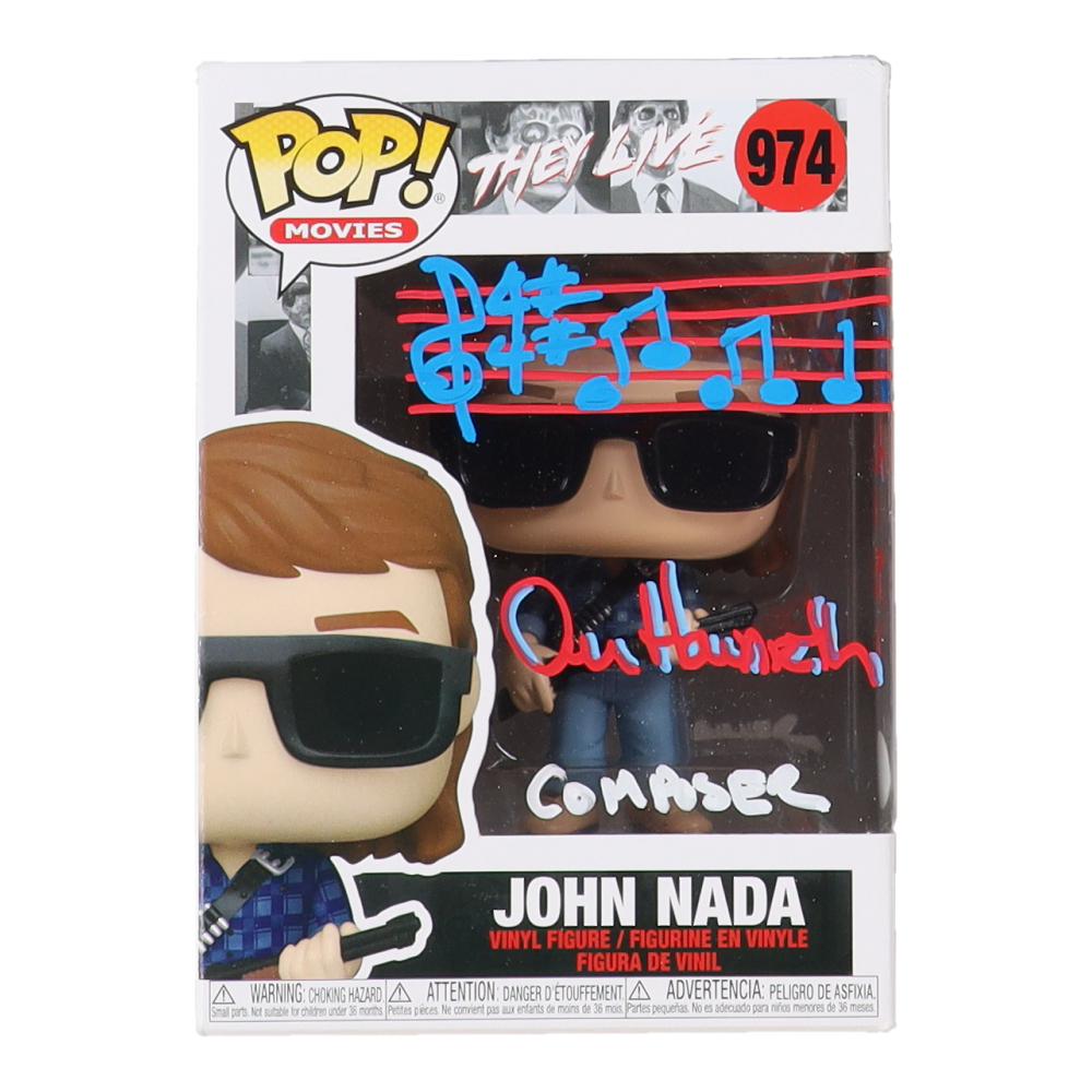 Alan Howarth Signed LE "They Live" #974 John Nada Funko Pop! Vinyl ...