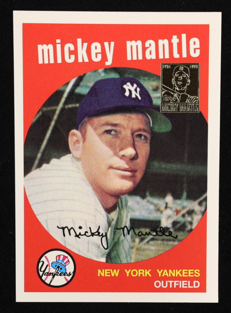 Mickey Mantle 1996 Topps Mantle #9 / 1959 Topps | Pristine Auction