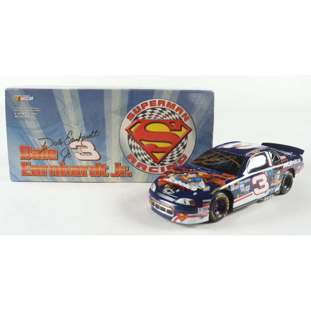 Dale Earnhardt Jr. Signed LE NASCAR #3 ACDelco Superman 1999 Monte ...