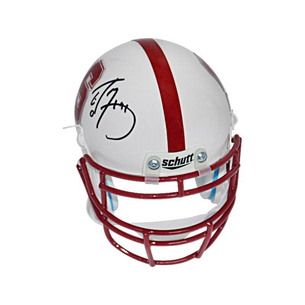 Ed McCaffrey Signed Stanford Cardinals Mini Helmet Inscribed "1990 All ...
