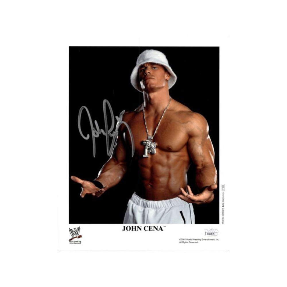 John Cena Signed WWE 8x10 Photo (JSA) | Pristine Auction