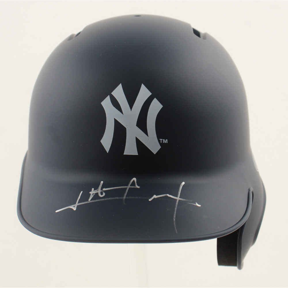 Hans Montero Signed Yankees Mini Helmet (JSA) | Pristine Auction