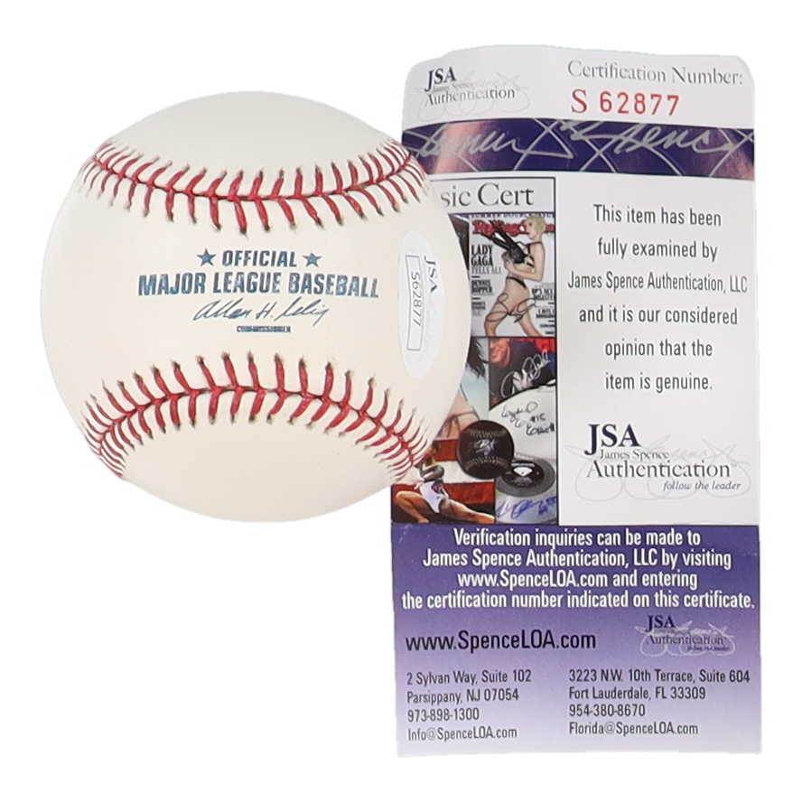 Cal Ripken Jr. Signed OML Hall of Fame Logo Baseball (JSA) | Pristine ...