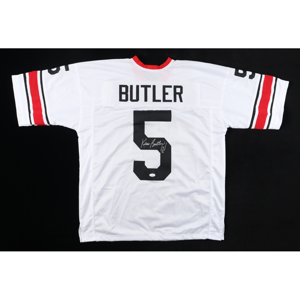 Kevin Butler Signed Jersey With Hand-Drawn Sketch (JSA) | Pristine Auction