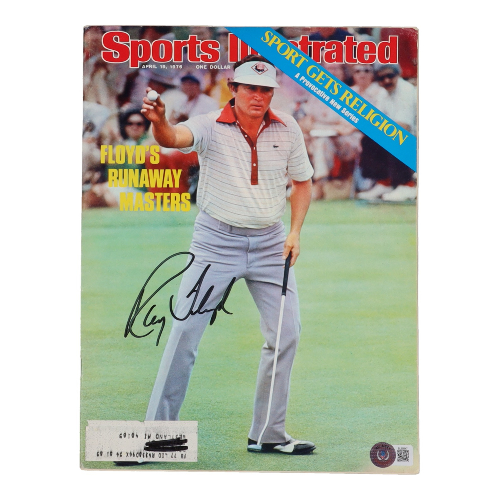 Ray Floyd 1976 Sports Illustrated Magazine (Beckett) | Pristine Auction