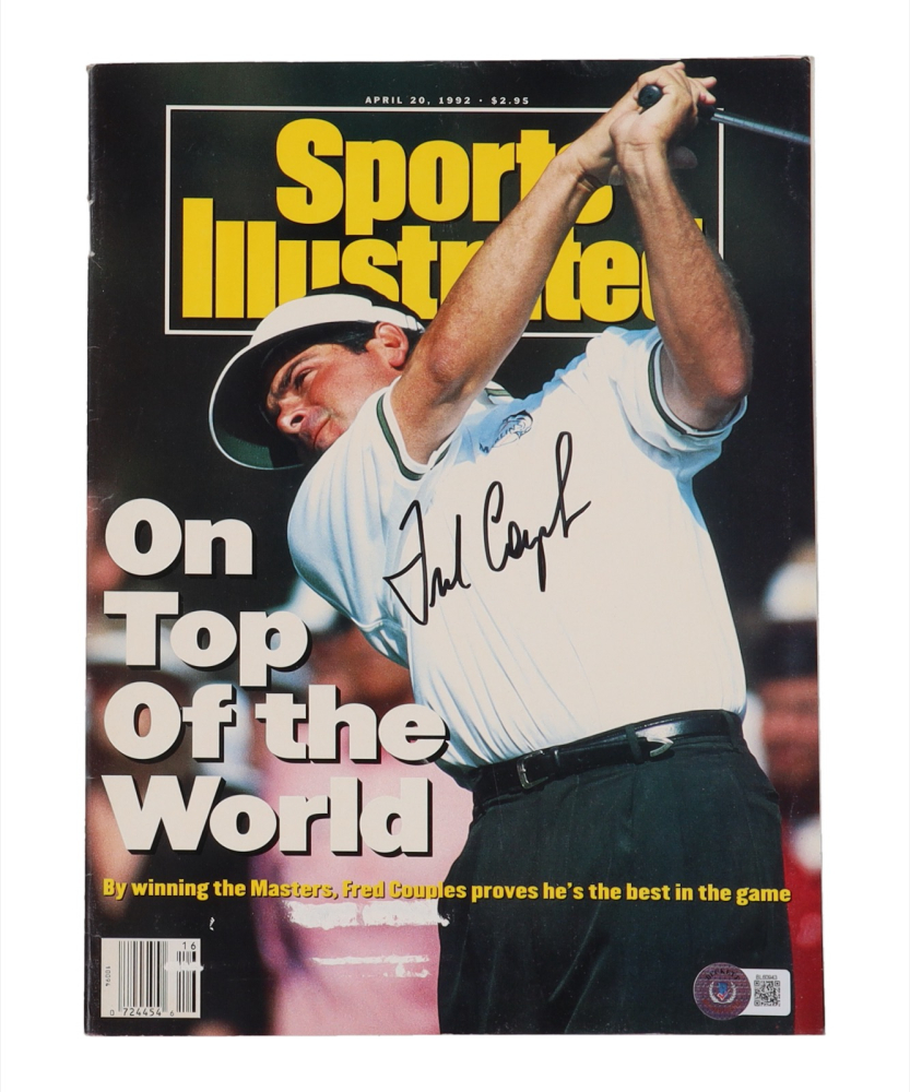 Fred Couples Signed 1992 Sports Illustrated Magazine (Beckett ...