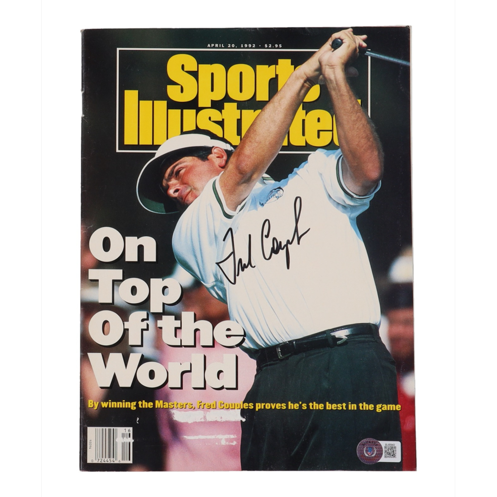 Fred Couples Signed 1992 Sports Illustrated Magazine (Beckett ...