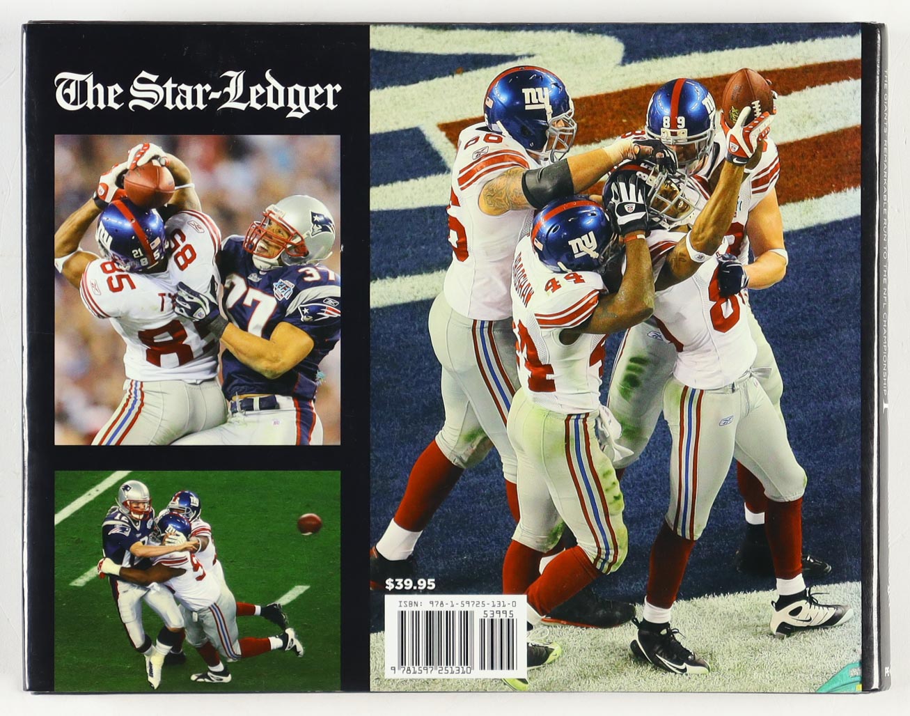 "The Star-Ledger: One Giant Leap" Hardcover Book Signed by (13) With ...