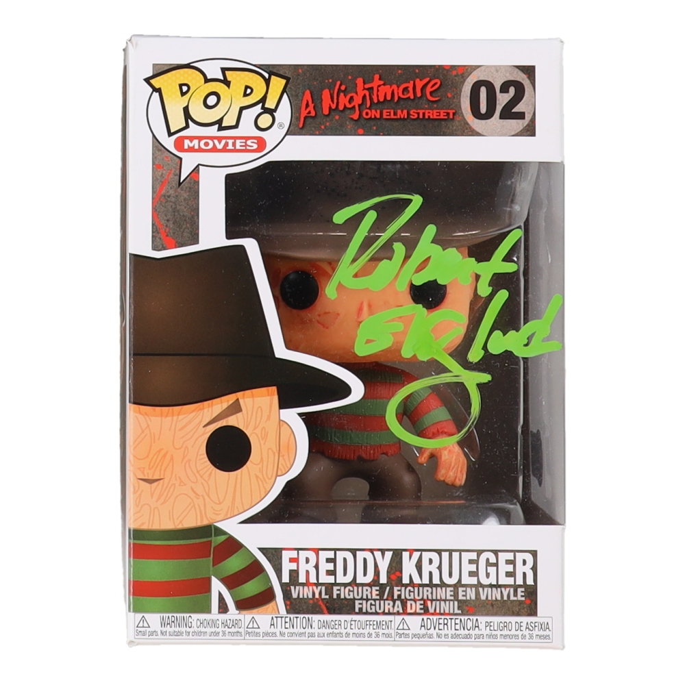 Robert Englund Signed "A Nightmare On Elm Street" #02 Freddy Krueger ...