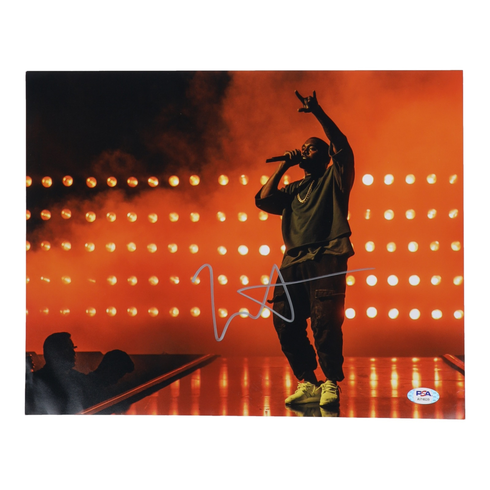 Kanye West Signed 11x14 Photo (PSA) | Pristine Auction