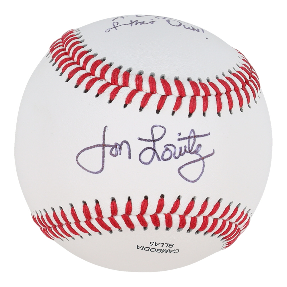 Jon Lovitz Signed OL Baseball Inscribed "A League Of Their Own" (JSA ...
