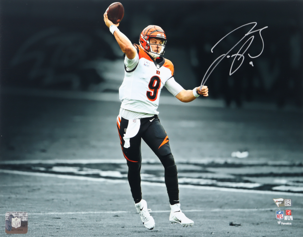 Joe Burrow Signed Bengals 11x14 Photo (Fanatics) | Pristine Auction