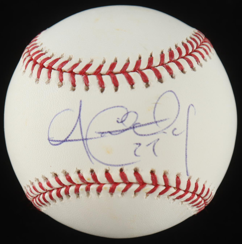 Andrew McCutchen Signed OML Baseball with Display Case (JSA) | Pristine ...