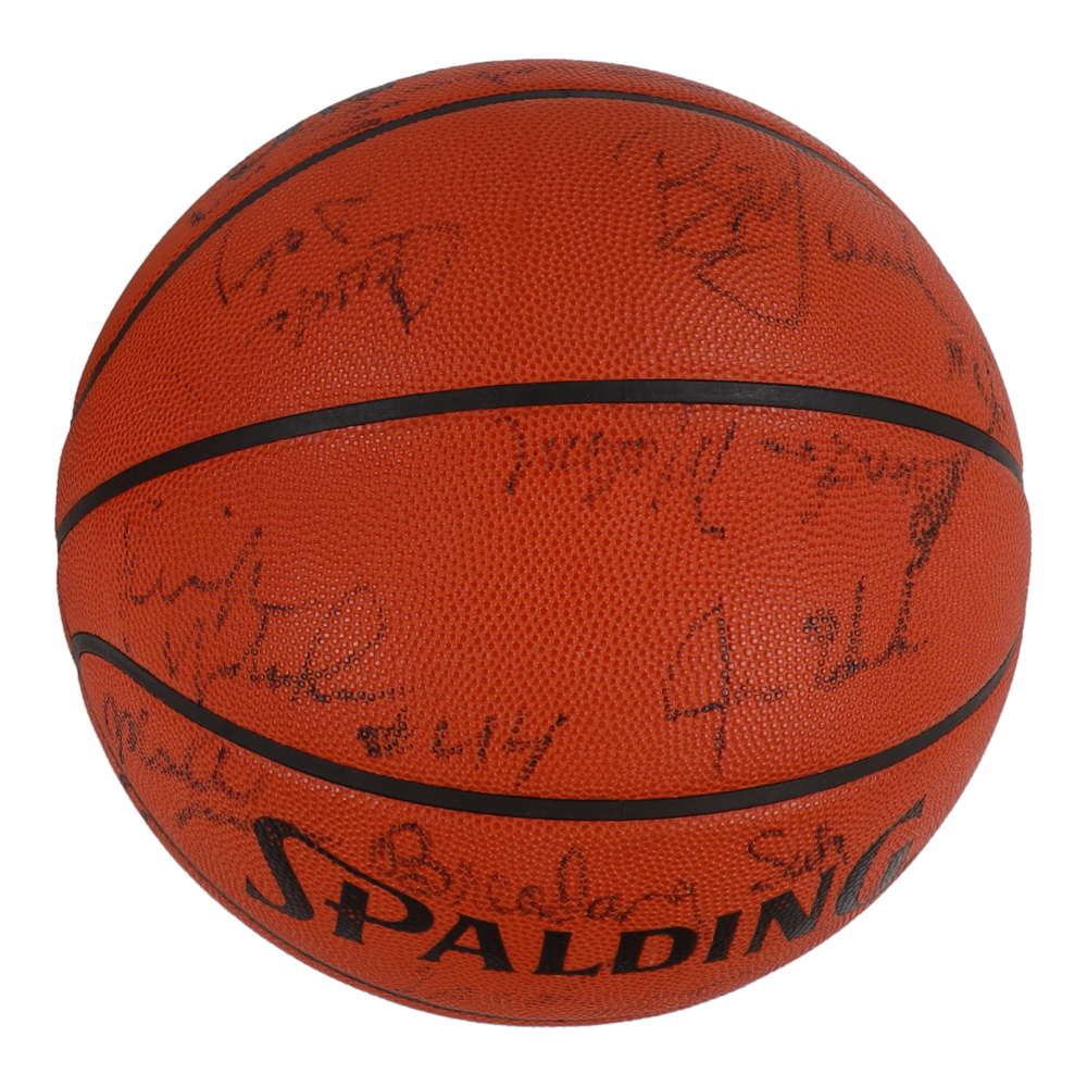 1988-89 Pistons NBA Basketball Signed by (16) with Chuck Daly, Isiah ...
