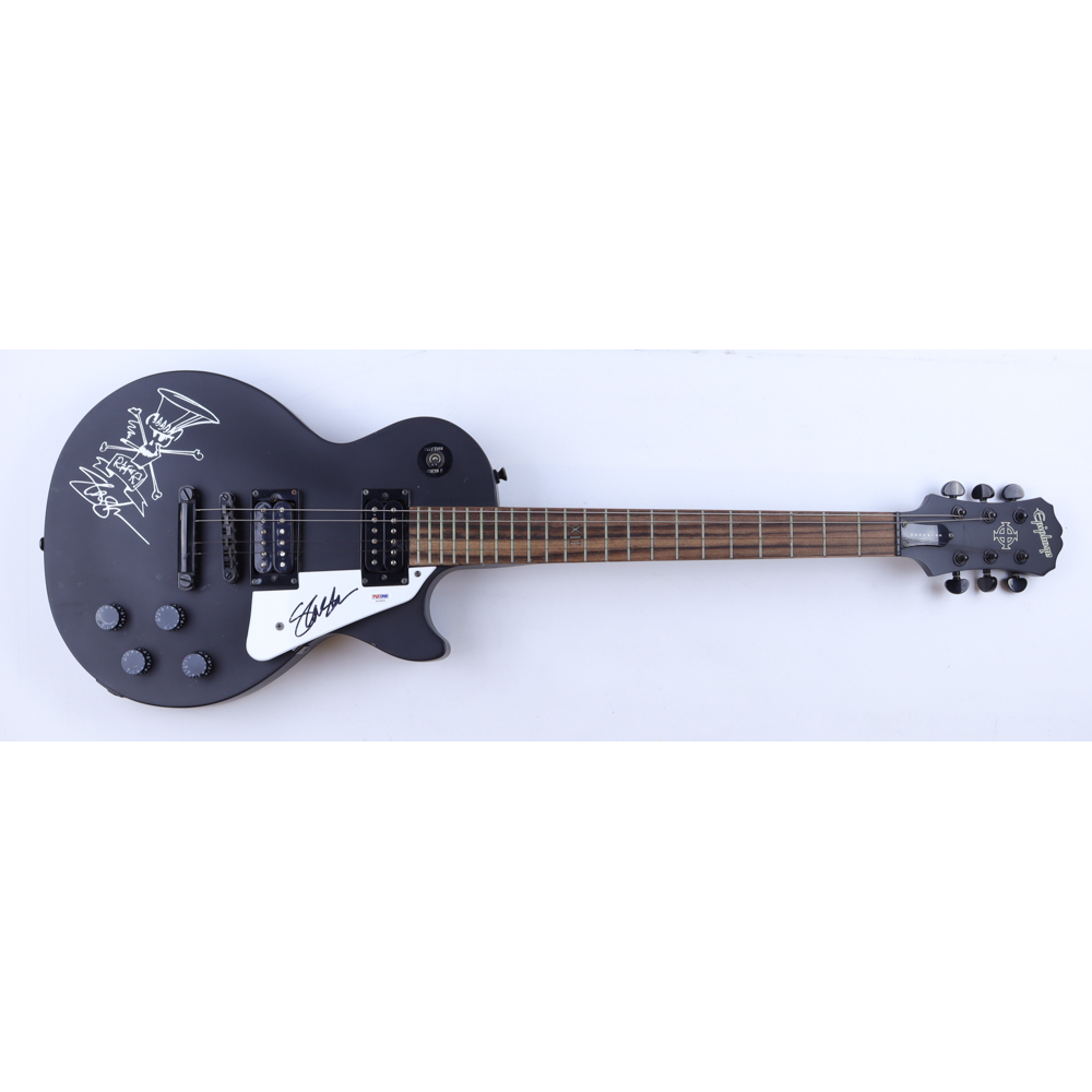 Slash Signed Epiphone 39" Electric Guitar With Decal (PSA) | Pristine ...