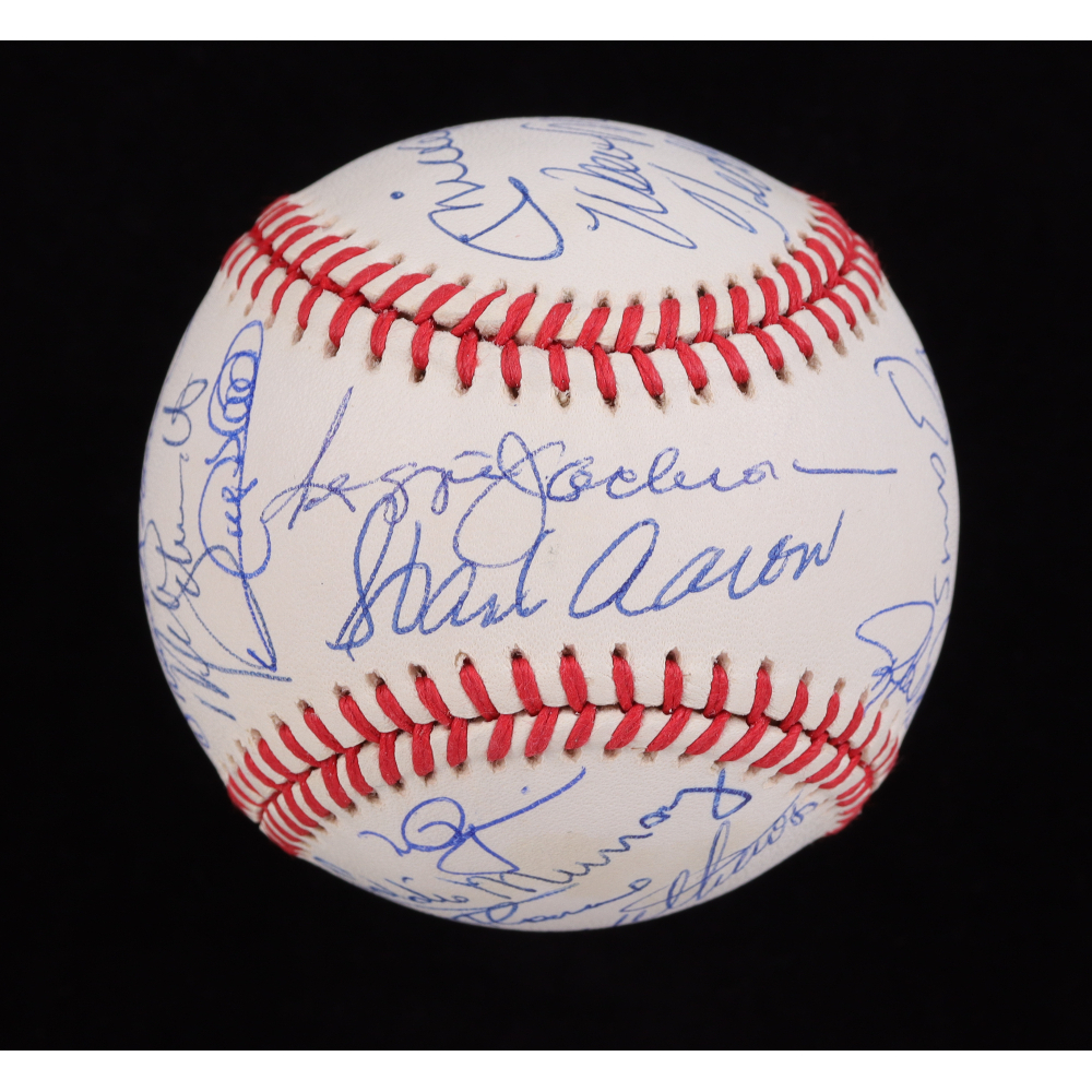 500 Home Run Club ONL Baseball Signed By (17) with Mickey Mantle, Ted ...