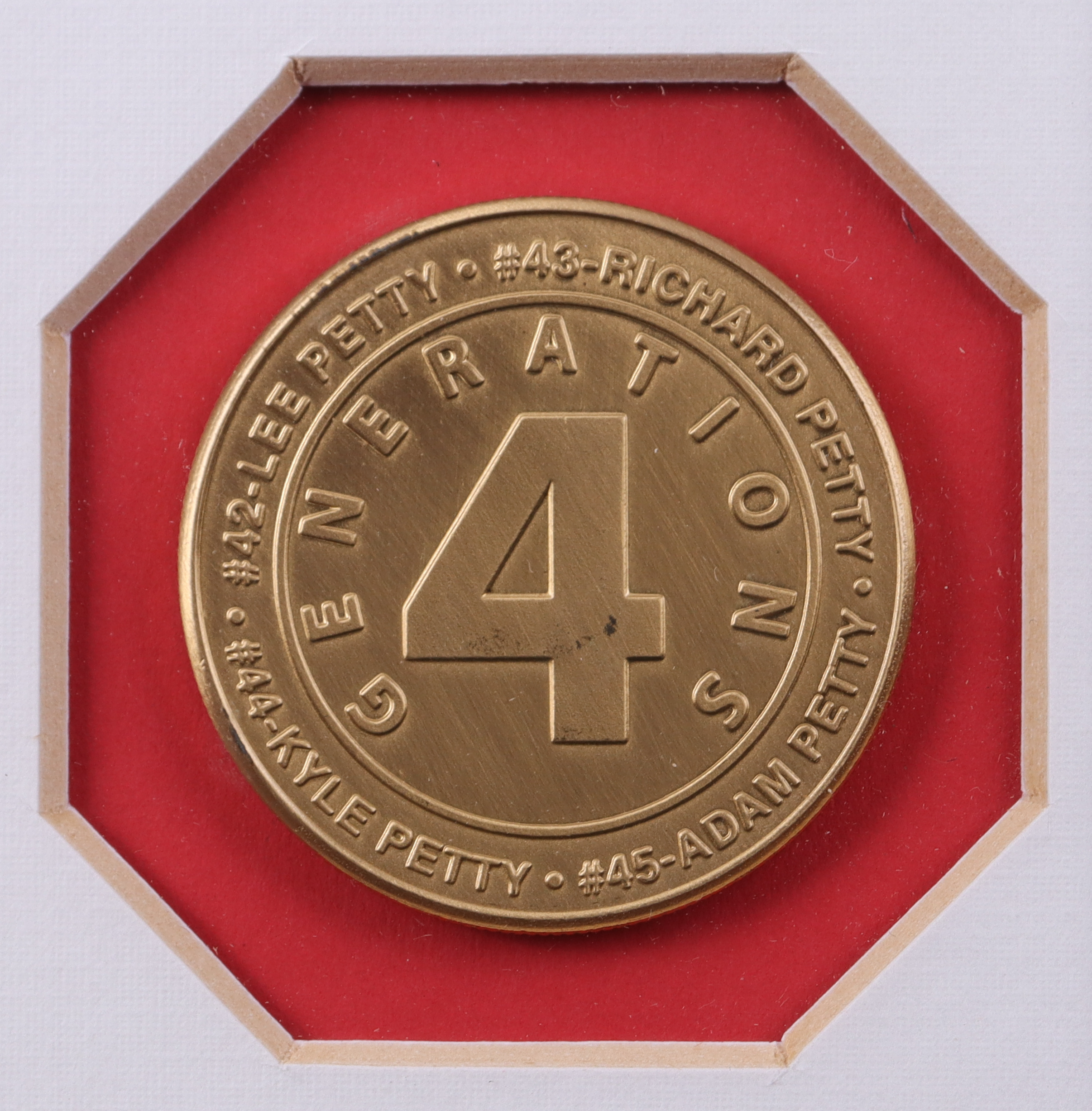 Petty 4 Generations Limited Edition Framed Photo with Coin Owned by ...