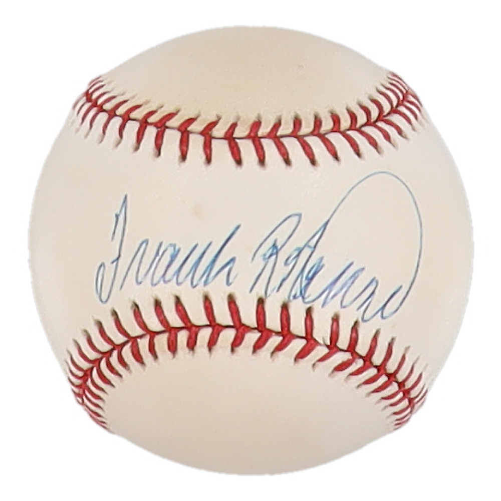 Frank Robinson Signed OML Baseball (JSA) | Pristine Auction