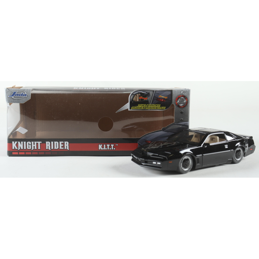 David Hasselhoff Signed "Knight Rider" 1:24 Diecast Car (Beckett ...