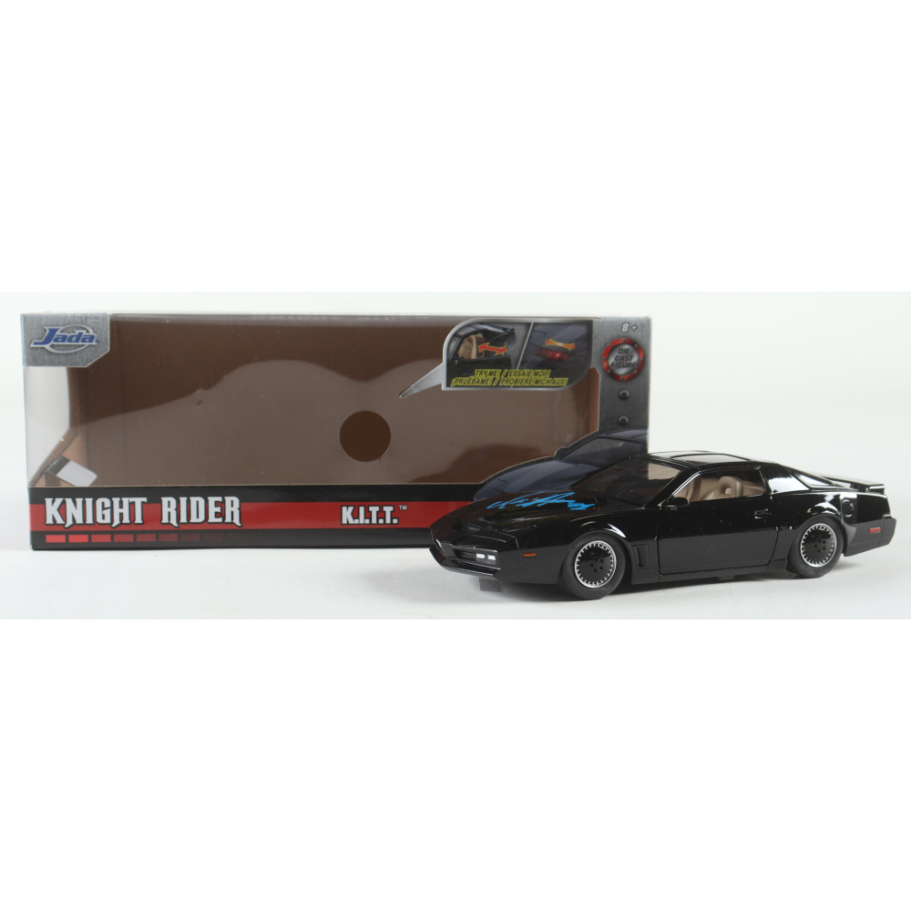 David Hasselhoff Signed "Knight Rider" 1:24 Diecast Car (Beckett ...
