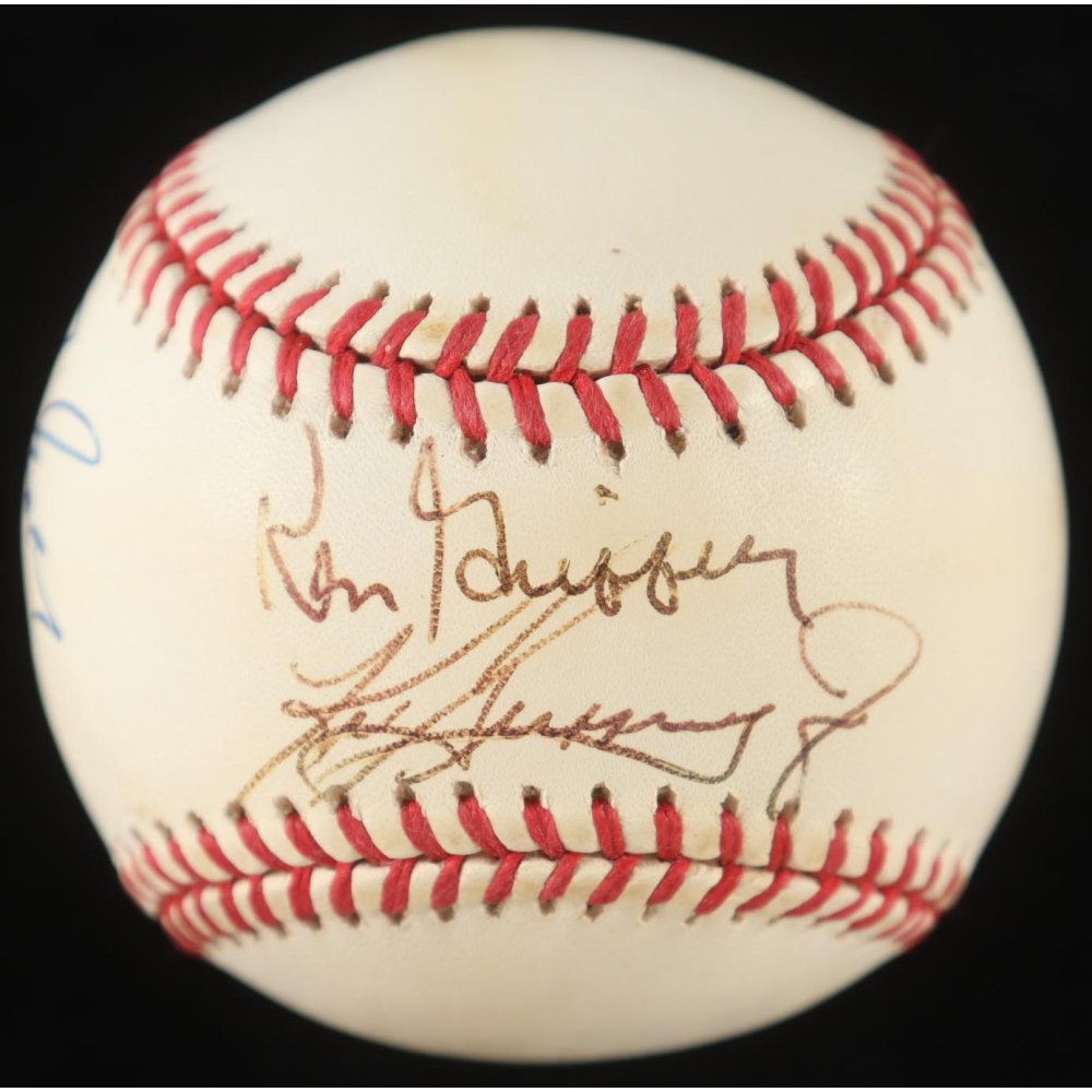 Ken Griffey Sr, Ken Griffey Jr. & Craig Griffey Signed ONL Baseball ...
