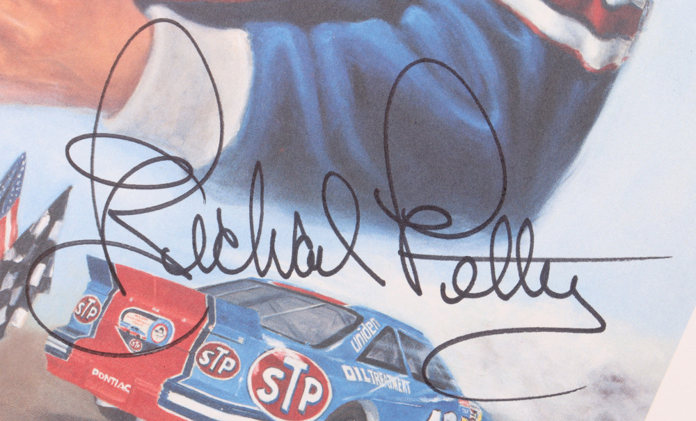 Richard Petty Signed 11x15 "Start to Finish" Art Print | From Richard ...