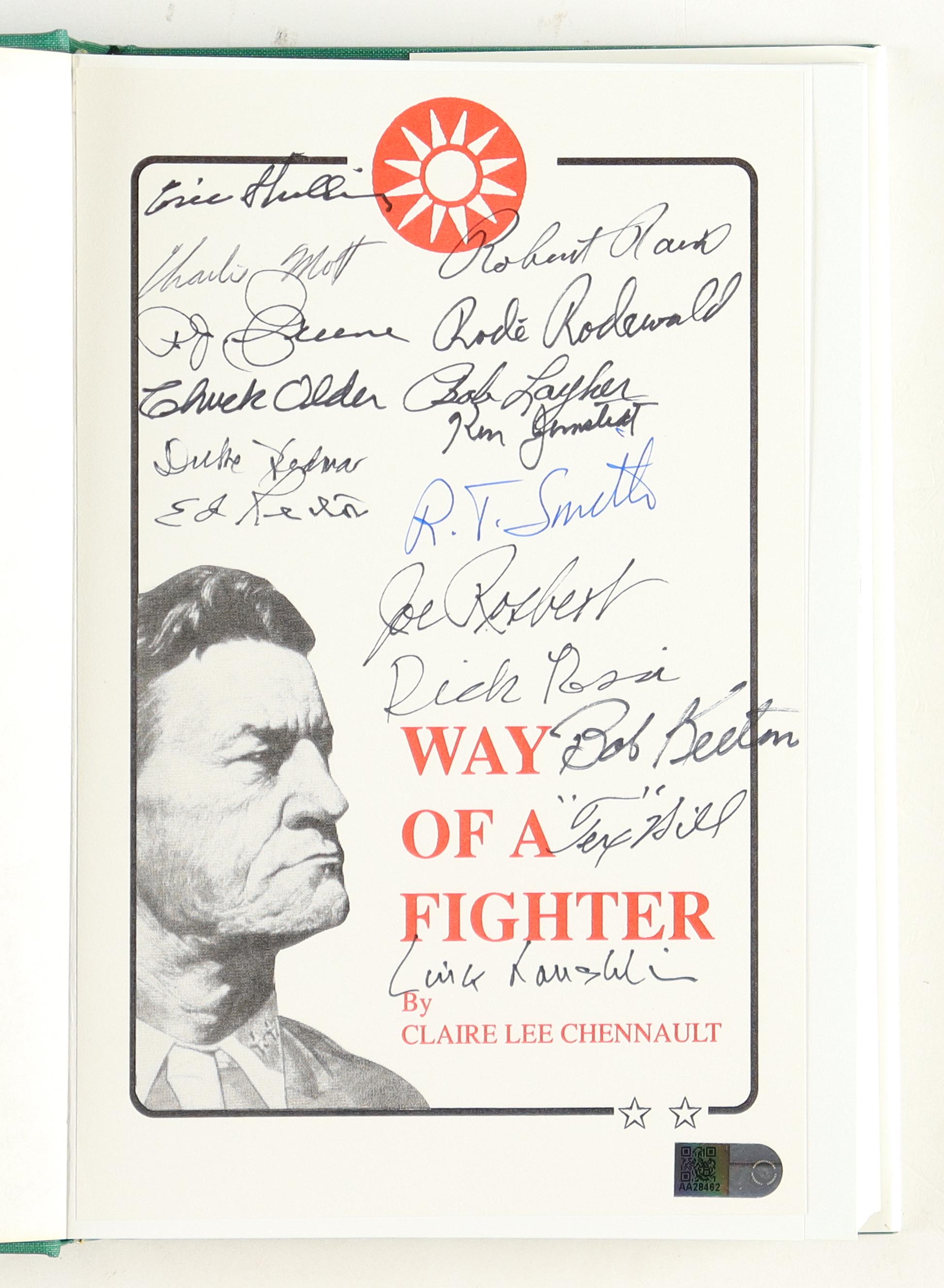 WWII Flying Tigers "Way of a Fighter" Hardcover Book Signed By (16 ...