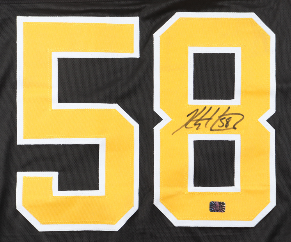 Kris Letang Signed #58 Jersey Swatch (Letang) | Pristine Auction