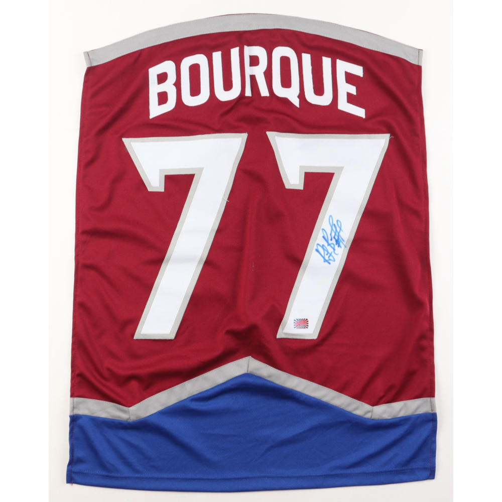 Ray Bourque Signed #77 Jersey Swatch (YSMS) | Pristine Auction