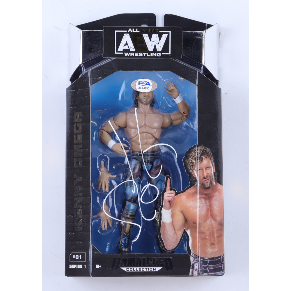Kenny Omega Signed AEW Unmatched Collection Action Figure (PSA) | Pristine Auction