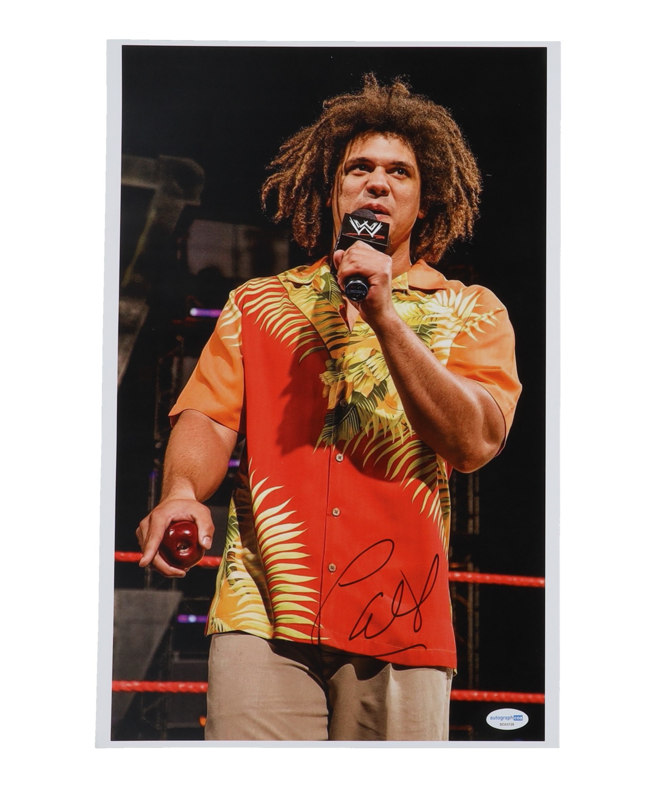 Carlito Signed WWE 11x17 Photo (ACOA) | Pristine Auction