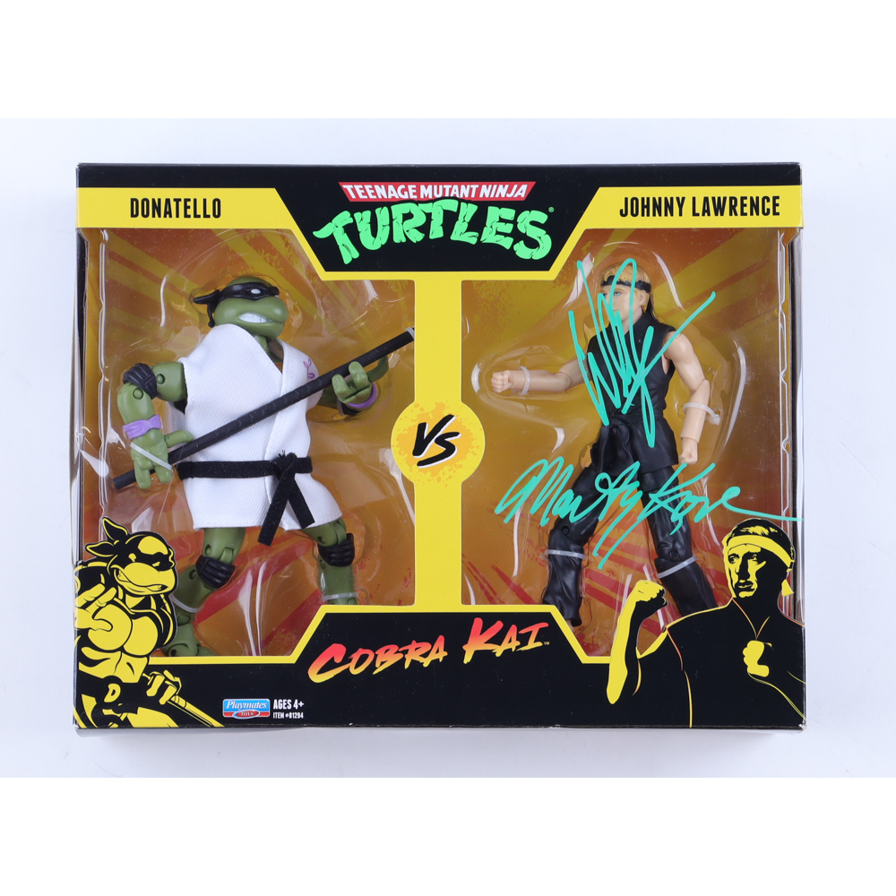 Martin Kove & William Zabka Signed 2021 Teenage Mutant Ninja Turtles ...