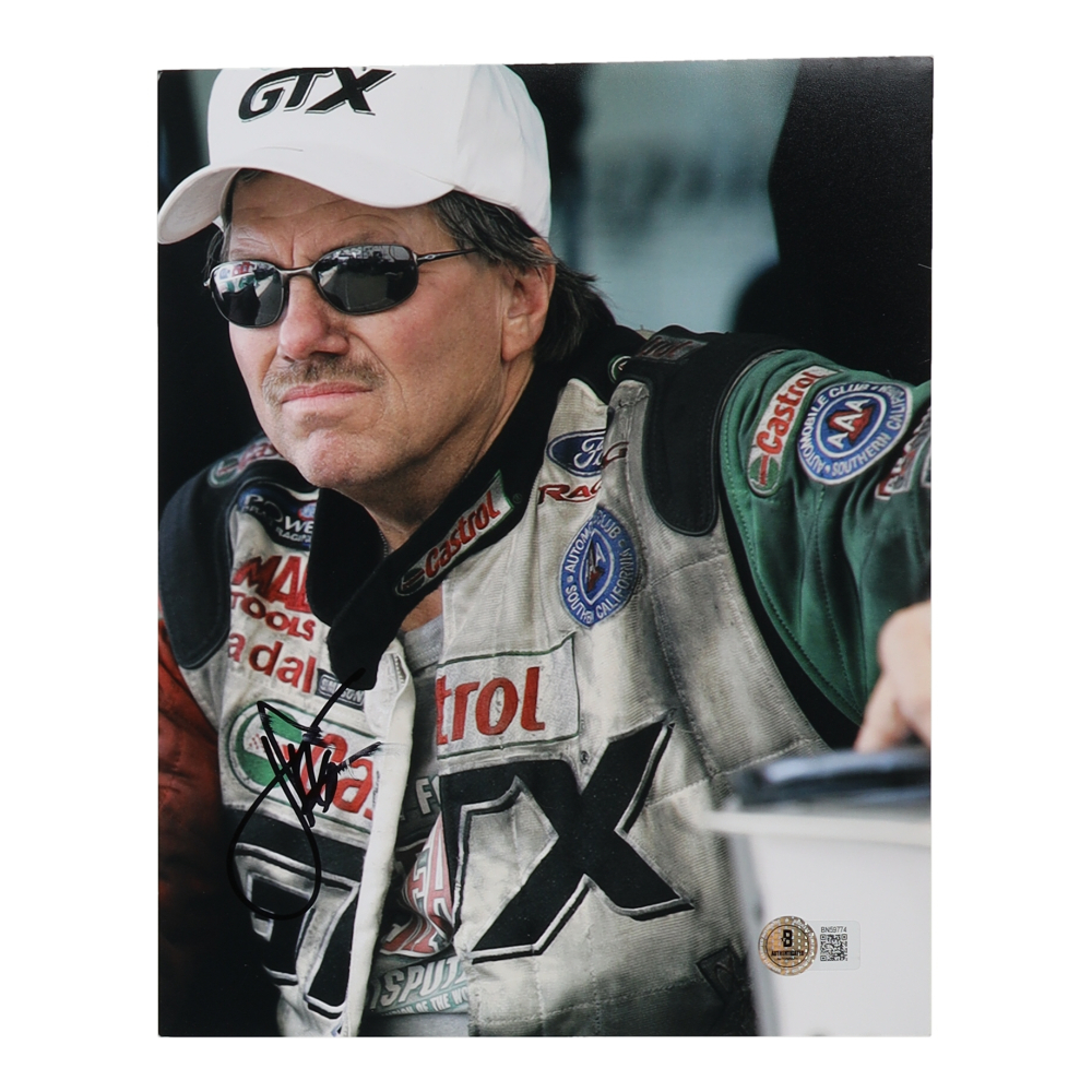 John Force Signed 8x10 Photo (Beckett) | Pristine Auction