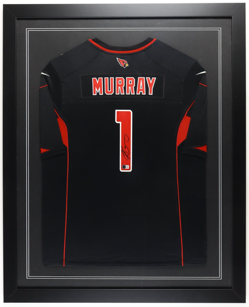 Kyler Murray Signed Custom Framed Jersey Display (Beckett) | Pristine ...