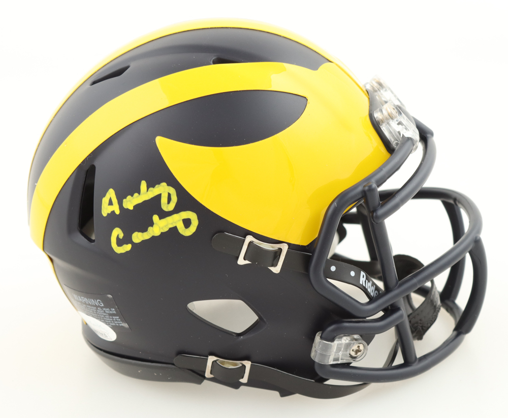 Anthony Carter Signed Michigan Wolverines Speed Mini Helmet (JSA ...