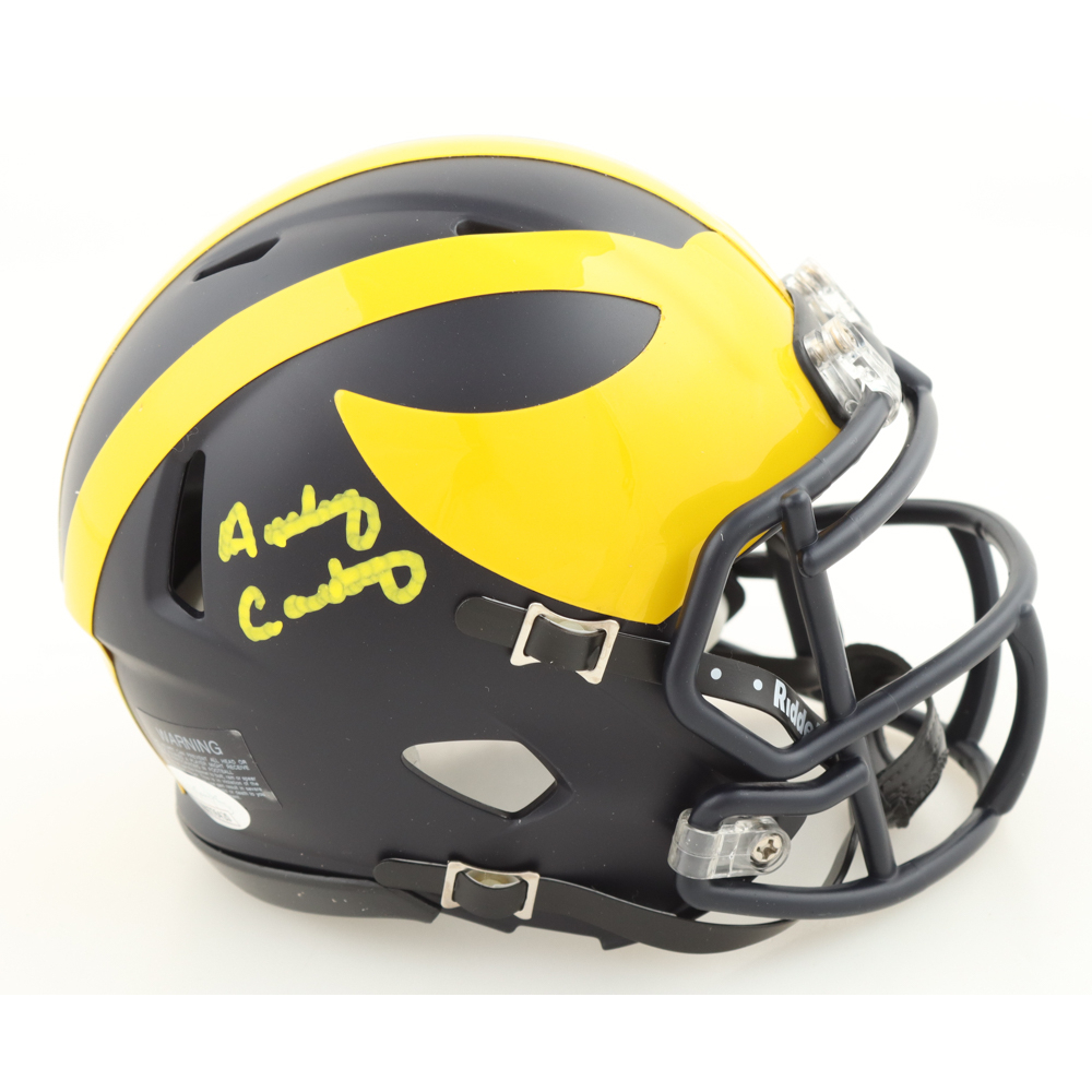 Anthony Carter Signed Michigan Wolverines Speed Mini Helmet (JSA ...