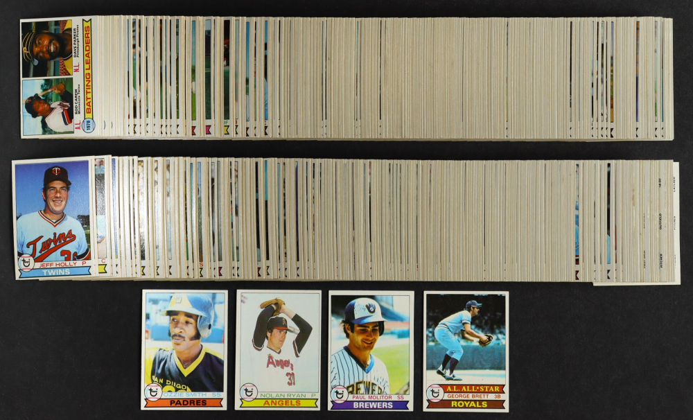 1979 Topps Baseball Complete Set of (726) Cards with Ozzie Smith #116 ...