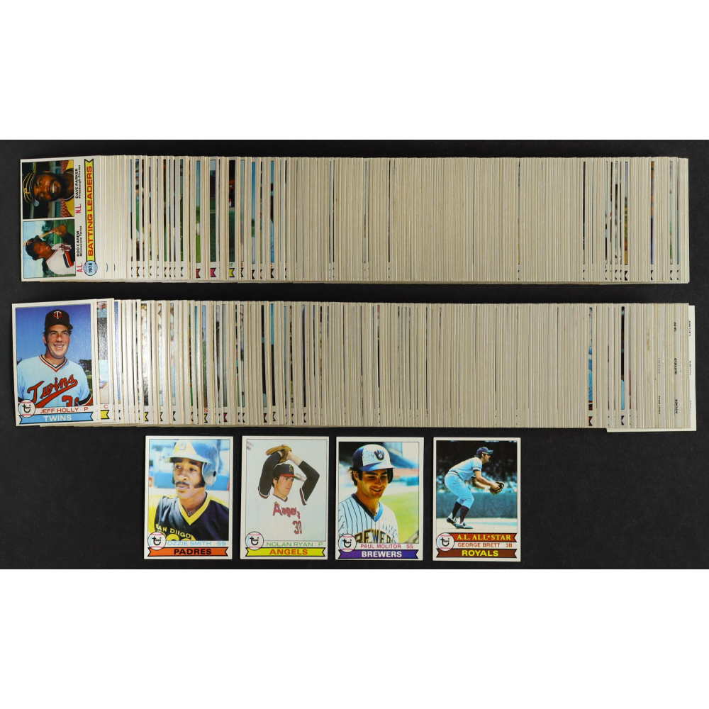 1979 Topps Baseball Complete Set of (726) Cards with Ozzie Smith #116 ...