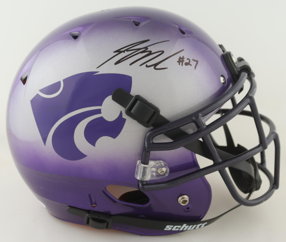 Jordy Nelson Signed Kansas State Wildcats Full-Size Authentic On-Field ...