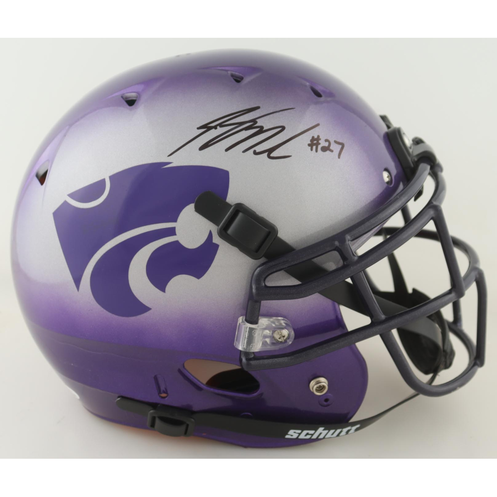 Jordy Nelson Signed Kansas State Wildcats Full-Size Authentic On-Field ...