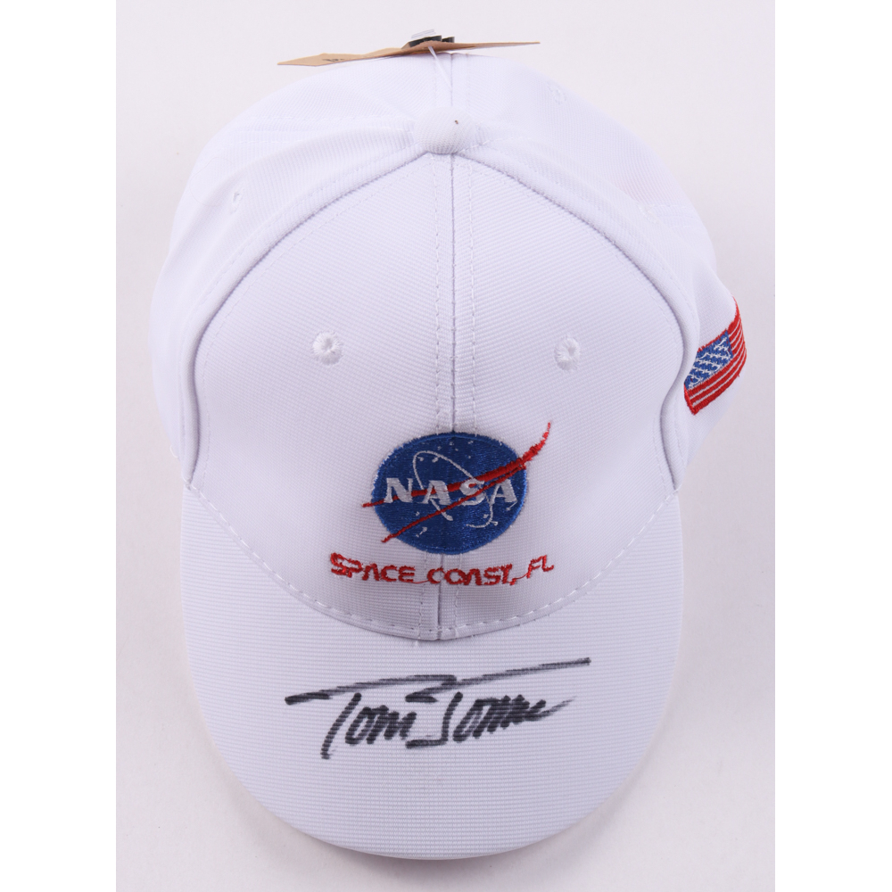 Thomas Jones Signed NASA Adjustable Hat (Beckett) | Pristine Auction
